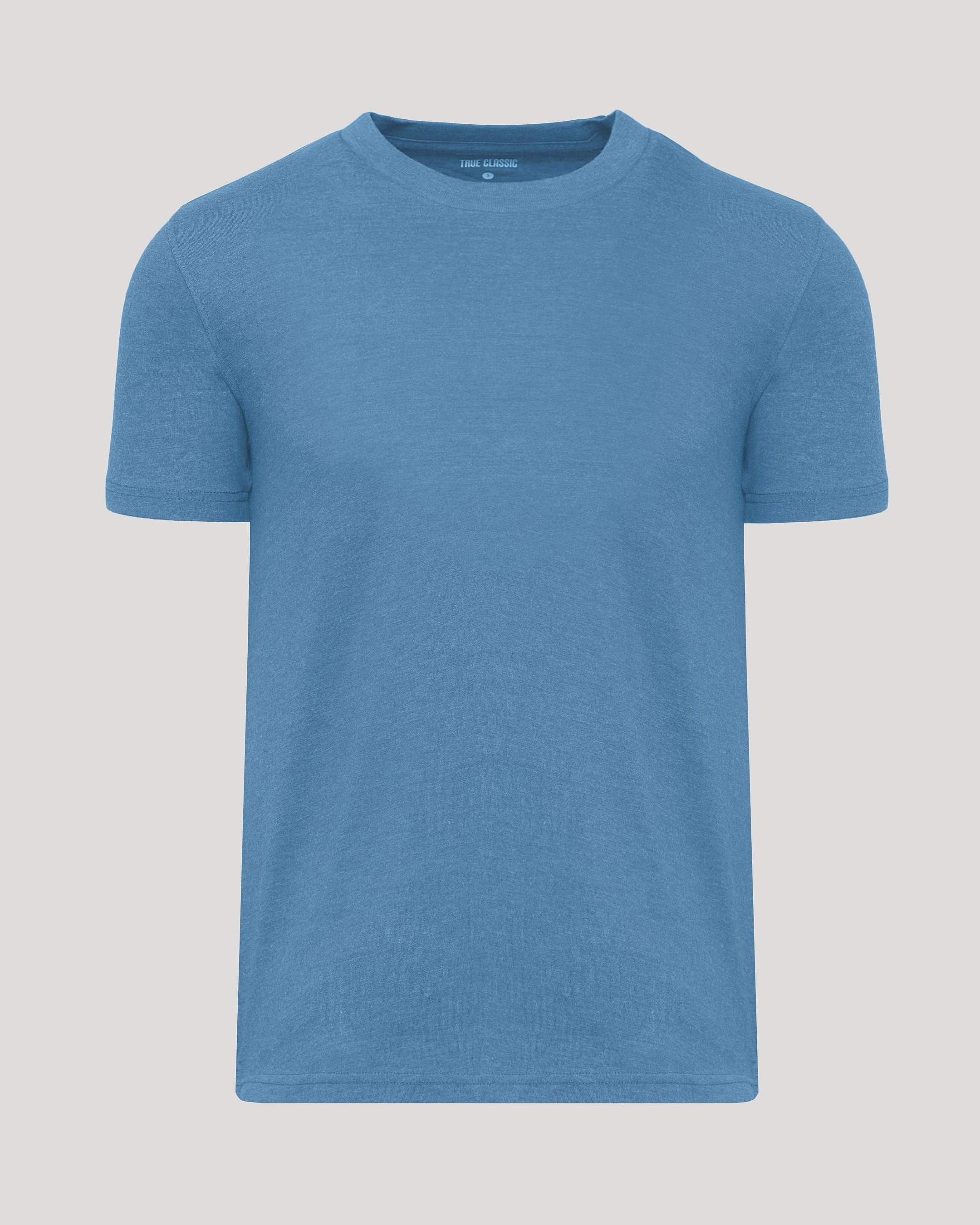Dark Heather Blue Lake Classic Crew Neck | Dark Heather Blue Lake ...